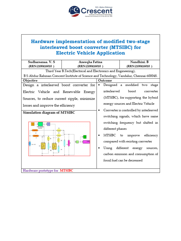 Interleaved Boost Converter | PDF