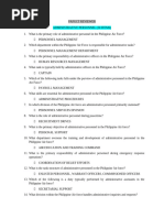 General Military Knowledge Reviewer Version 2 | PDF | Non Commissioned ...