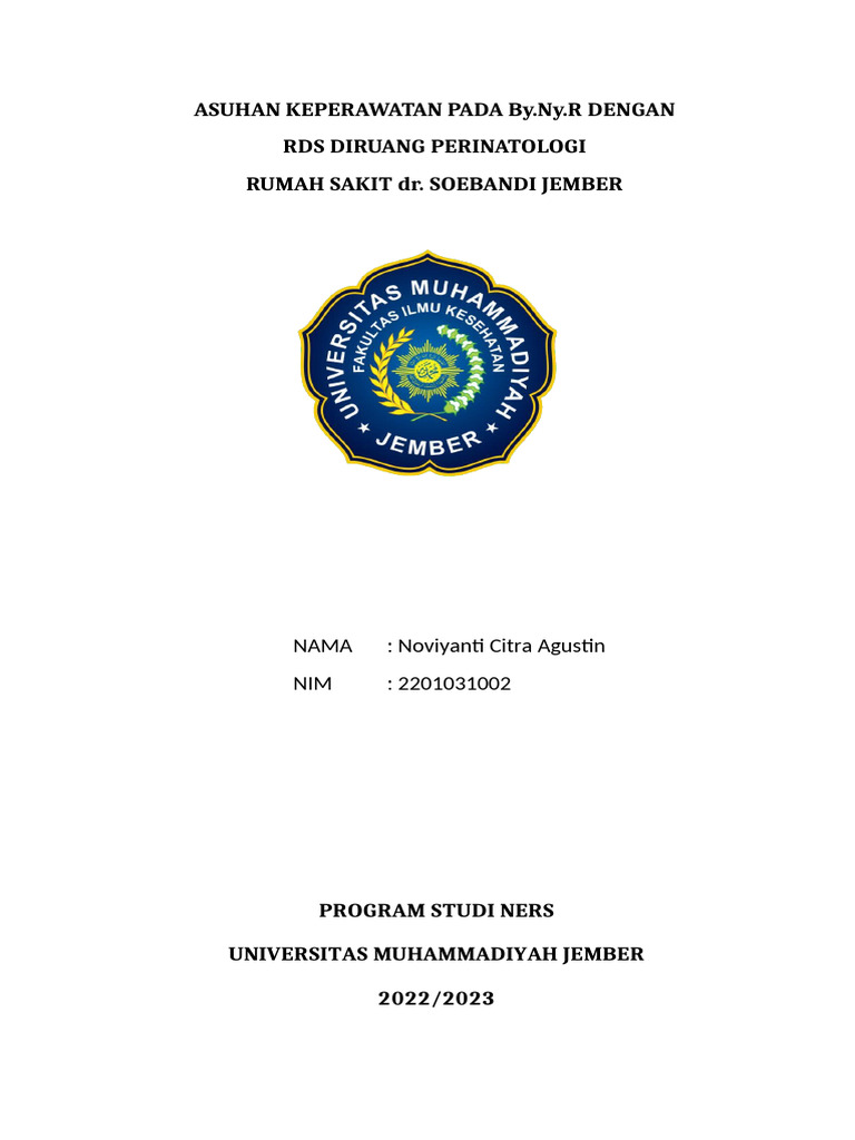 ASKEP RDS (perin) | PDF