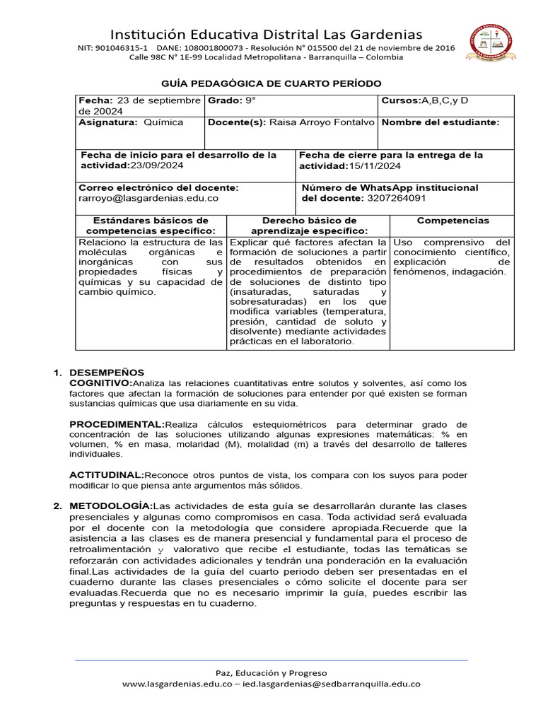 GUIA 9- 4P ORIGINAL | PDF