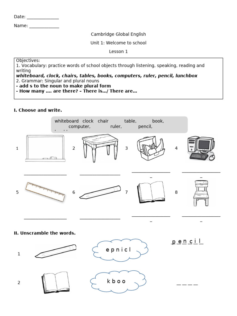 Global Unit 1.1 | PDF