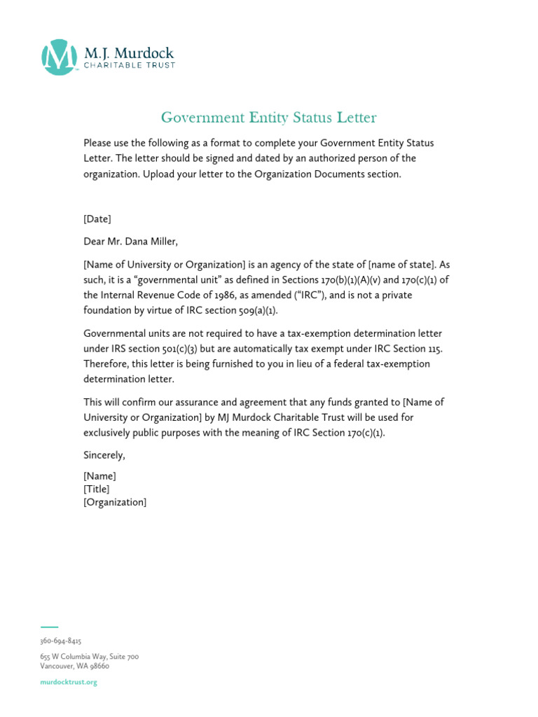 Company -Status-Letter | PDF