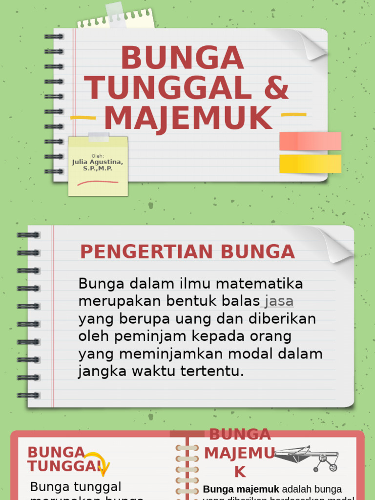Bunga Tunggal & Majemuk | PDF