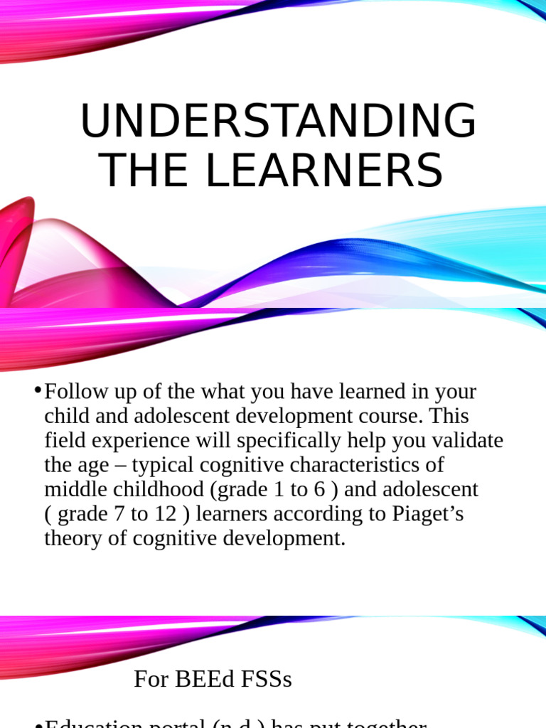 Cognitive Development in Middle Childhood and Adolescence | PDF ...