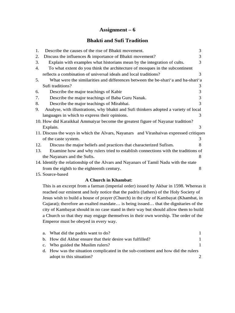 Assignment - 6 Notes and Ques-1 | PDF