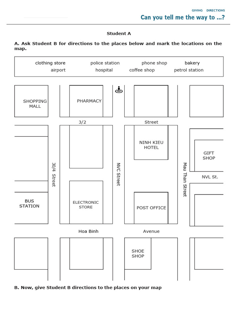 Directions to Local Shops and Services | PDF