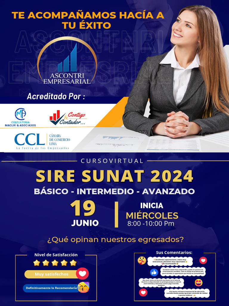 Sire Sunat 2024 Básico - Intermedio - Avanzado-1 | PDF