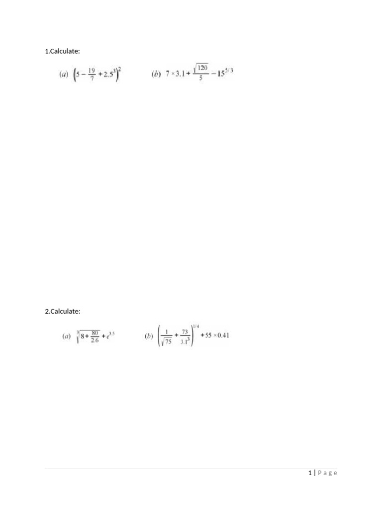 Matlab Assignment #1 | PDF | Computers