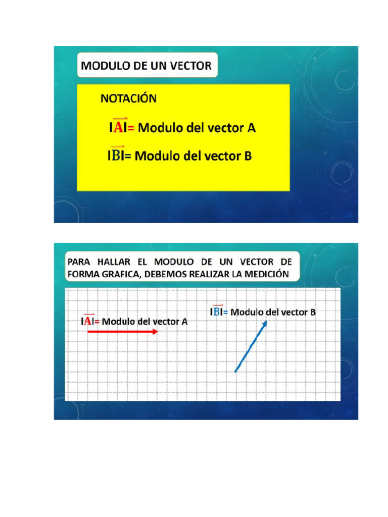 Modulo de Un Vector | PDF