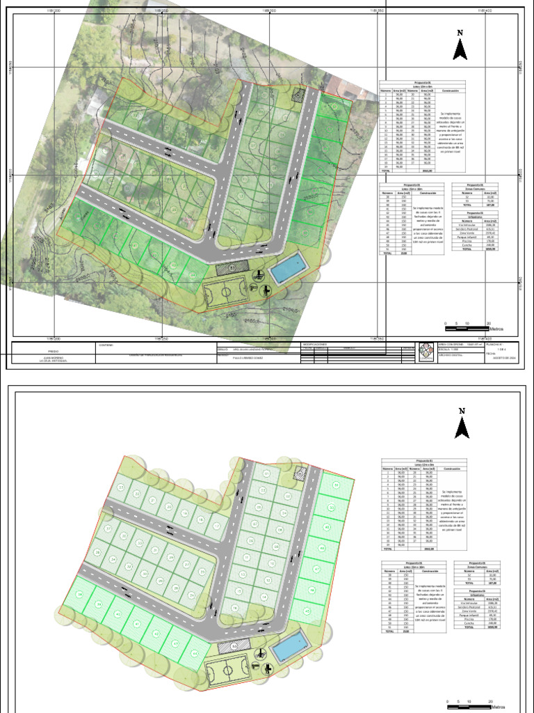 Diseño de Parcelación Residencial La Ceja | PDF