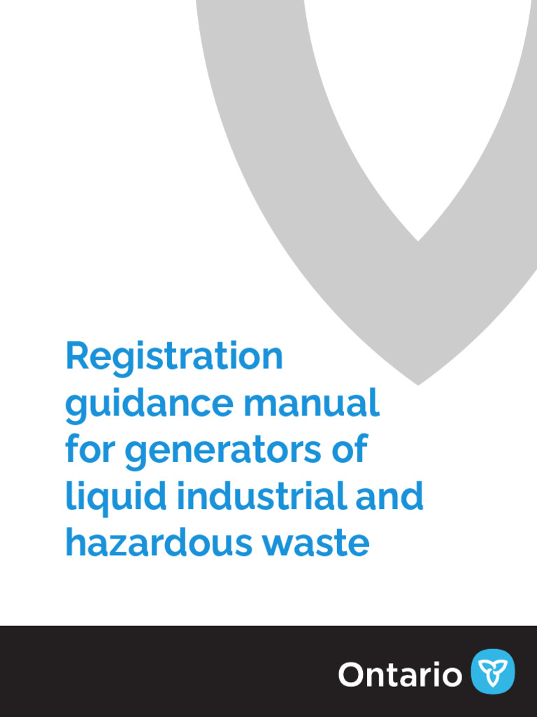 Mecp Registration Guidance Manual Hazardous Waste en 2023-07-14 | PDF