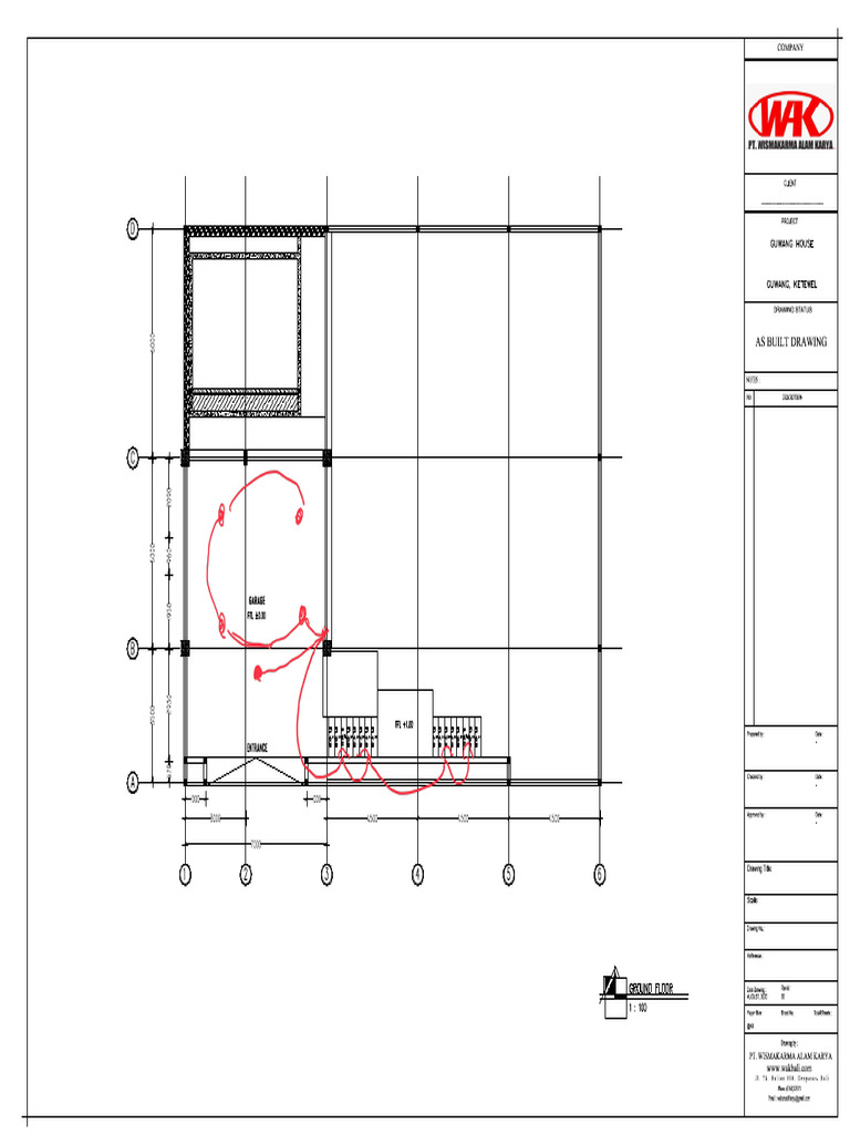 01.DENAH GROUND FLOOR | PDF