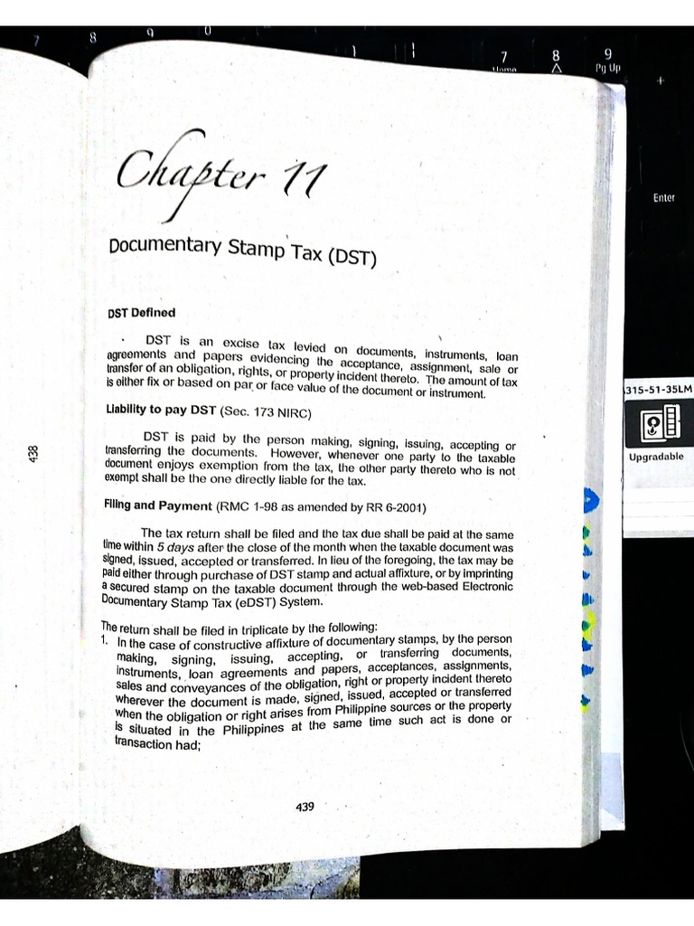 Transfer and Business Taxation Tabag 2022 Chapter 11 | PDF