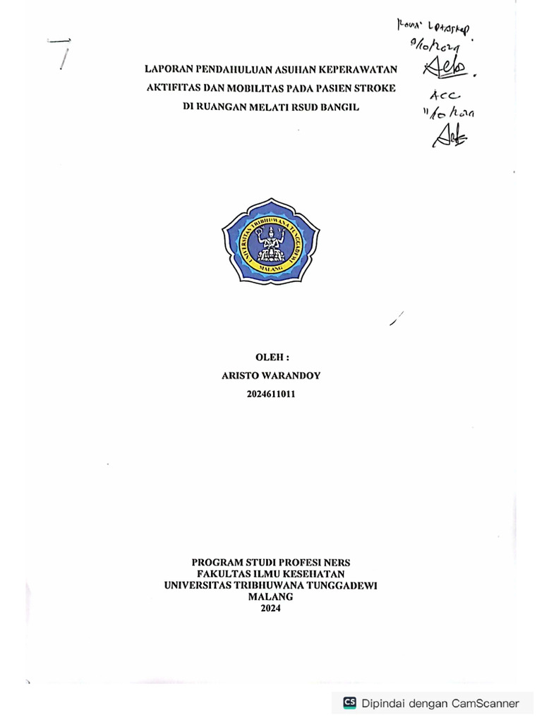 Aristo LP Askep Resume | PDF