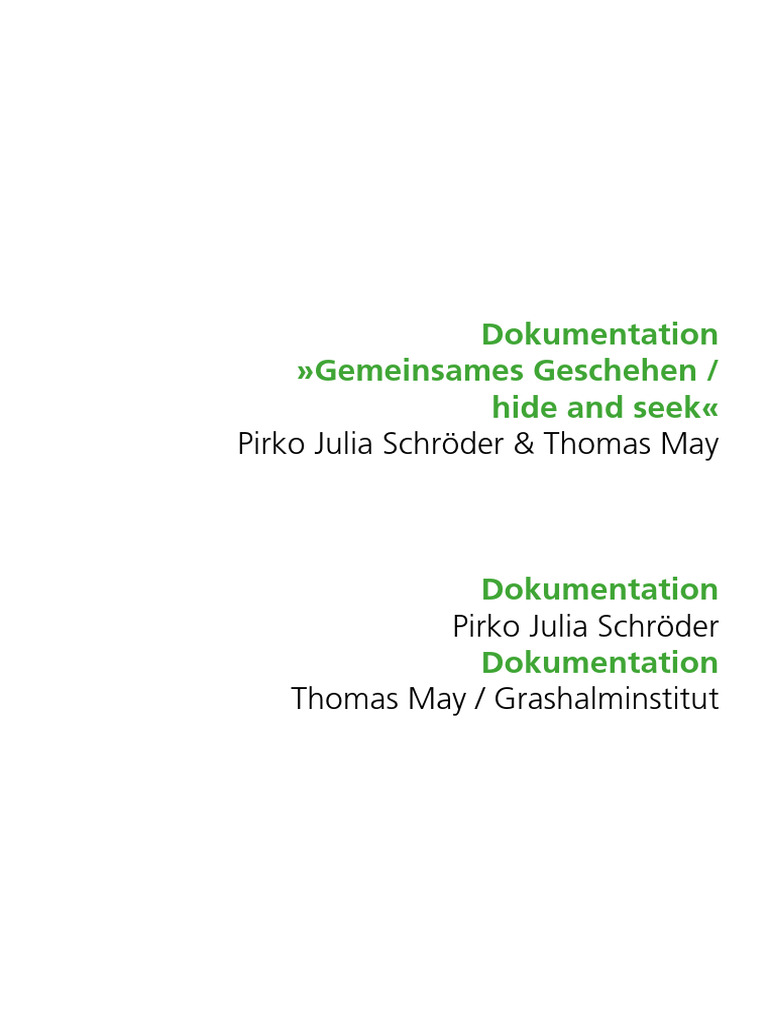 Schroeder May Hide and Seek | PDF