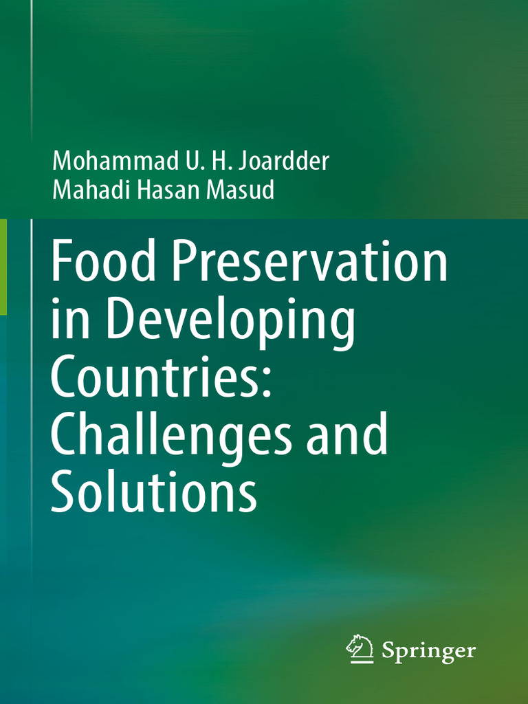Food Preservation in Developing Countries - Challenges and Solutions | PDF