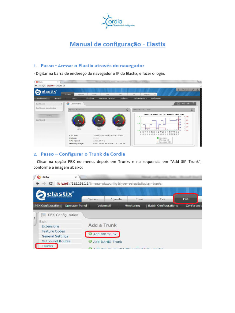Manual_configuracao_Elastix | PDF