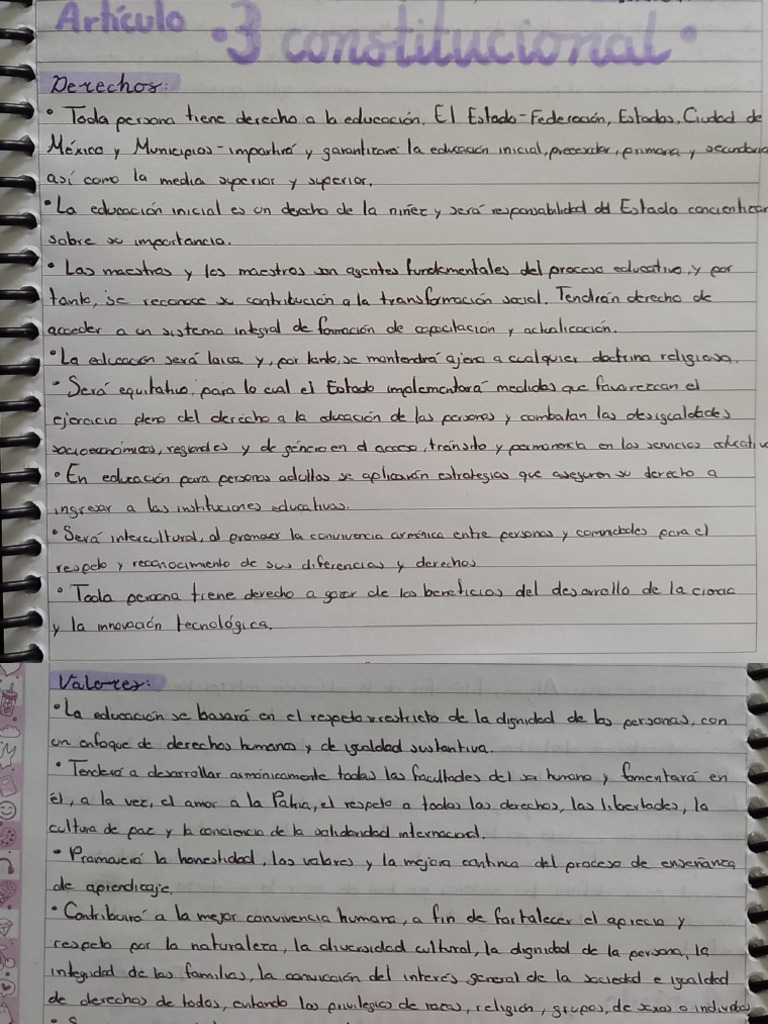 Artículo 3 Constitucional K | PDF