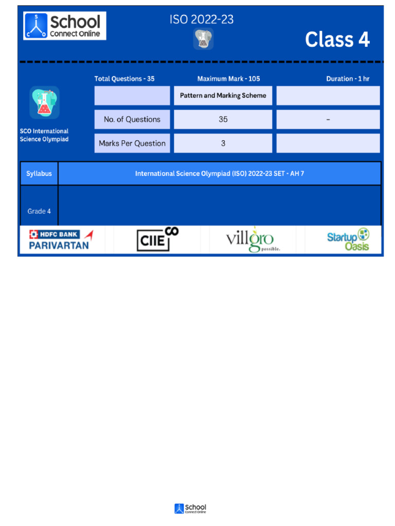 Class 4 ISO | PDF