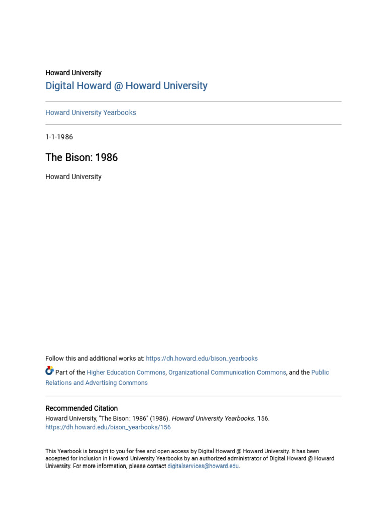 The Bison_ 1986 | PDF