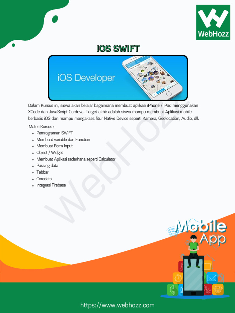 Syllabus IOS Swift - WebHozz | PDF