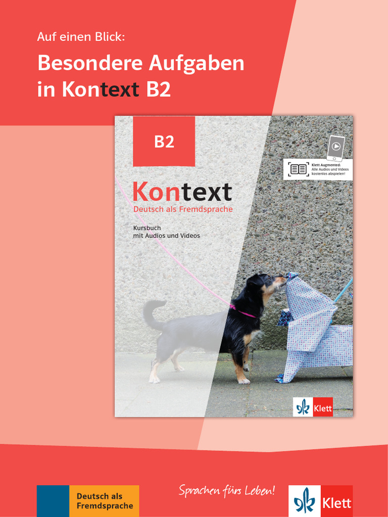 W641659 Kontext Aufgaben B2 Final | PDF