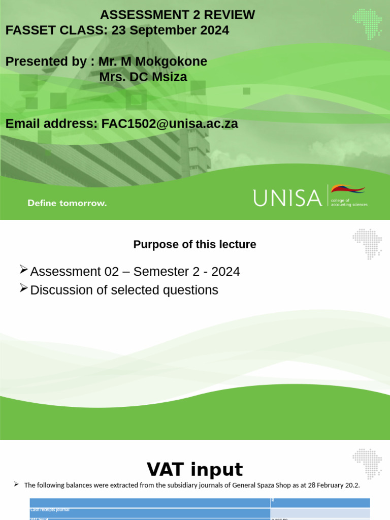 Assessment 2 Review | PDF