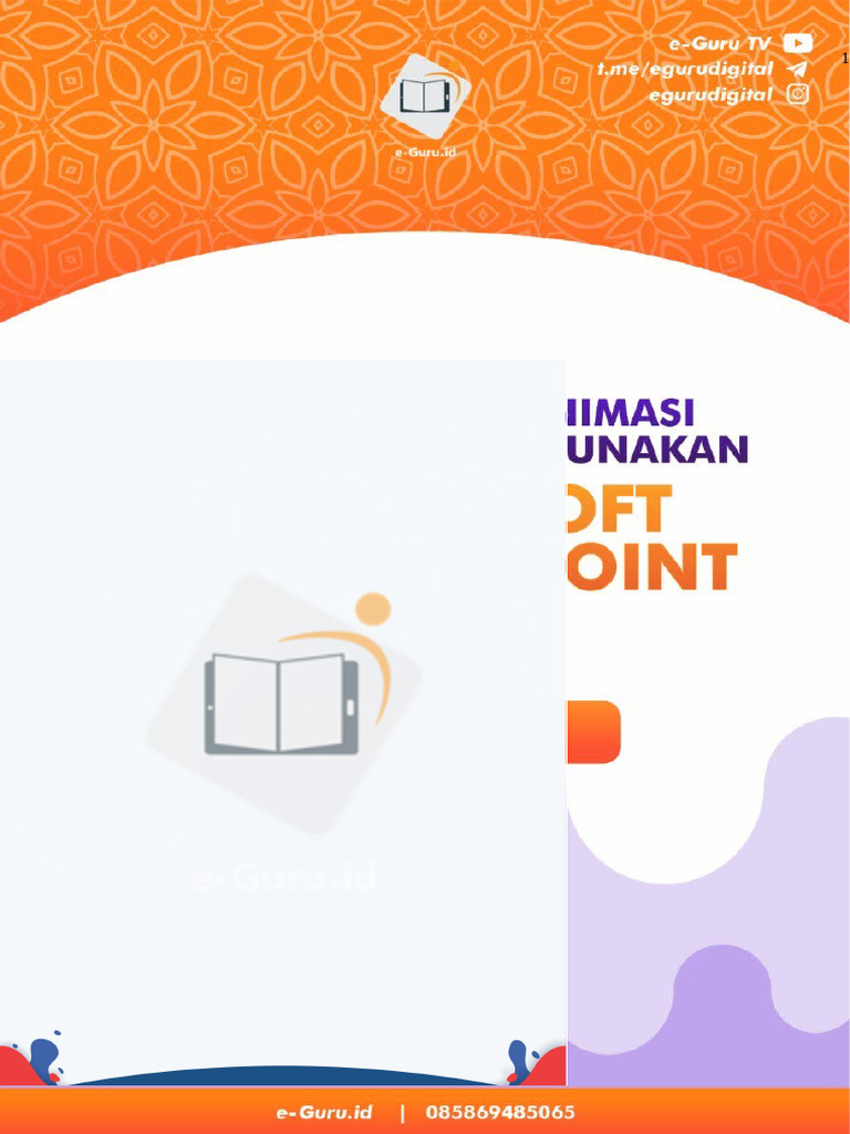 Contoh Laporan Kegiatan Workshop Kreasi Animasi Berkarakter Angkatan 3 ...