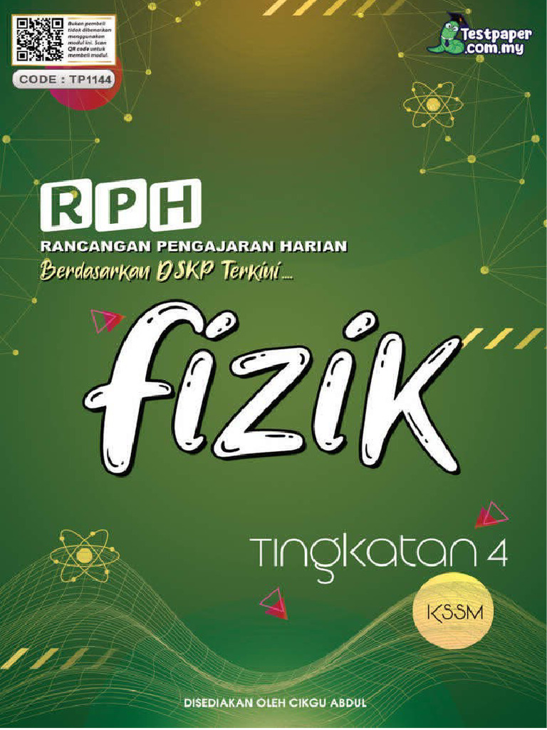 RPH - FIZIK TINGKATAN 4 KSSM 01 Pengukuran | PDF
