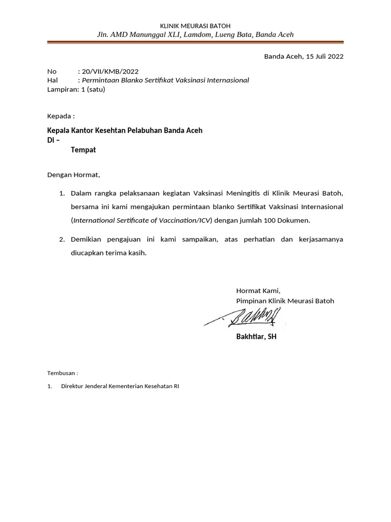 Permintaan Buku Icv | PDF