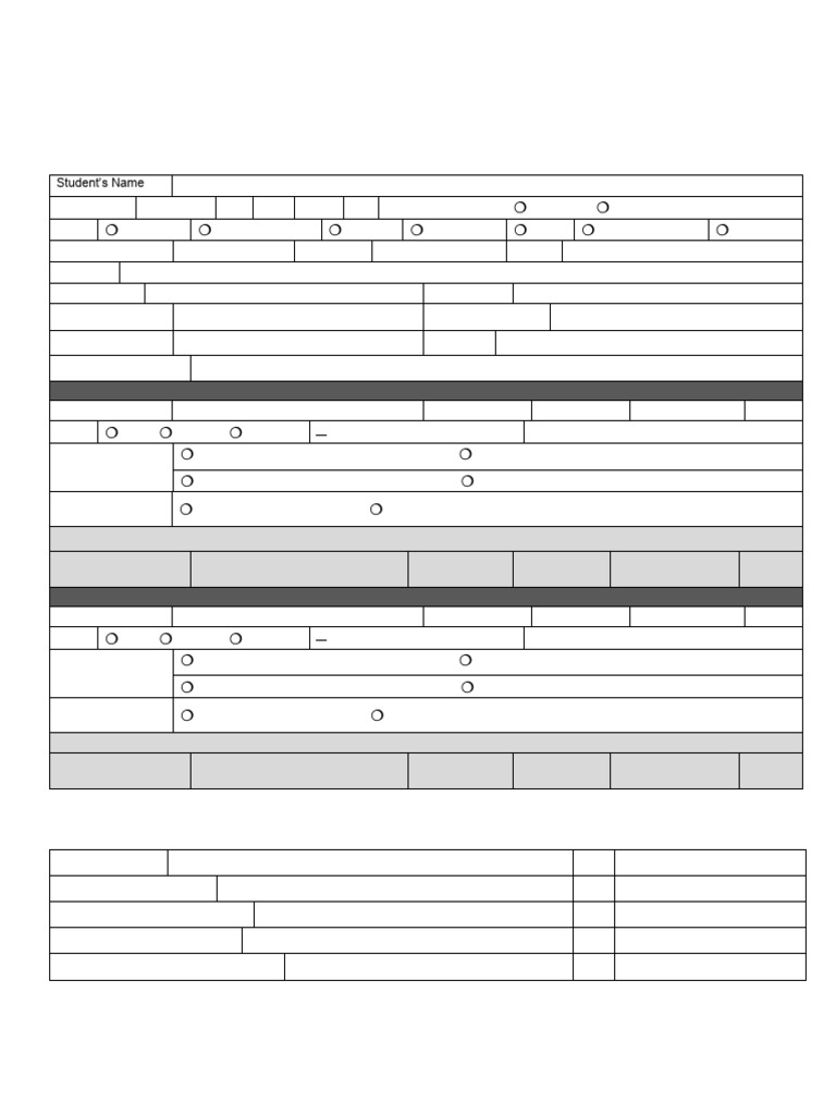 WCPSS Dual Enrollment Form | PDF