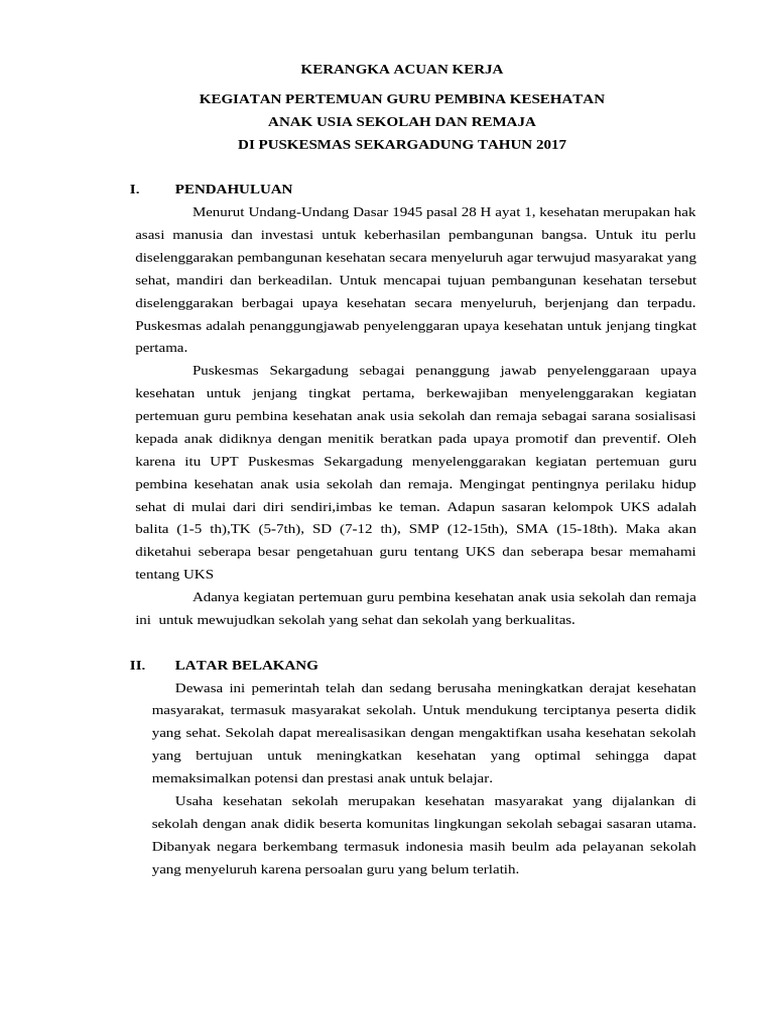 Kak Uks 2 | PDF