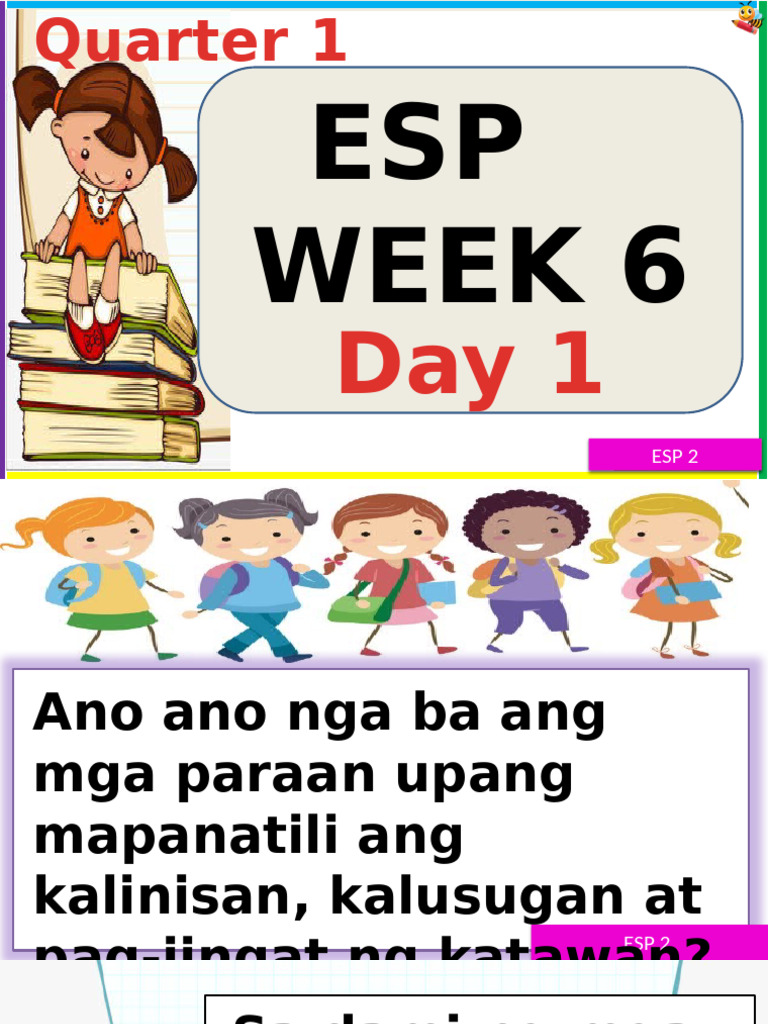 Quarter 1 ESP Week 6 | PDF