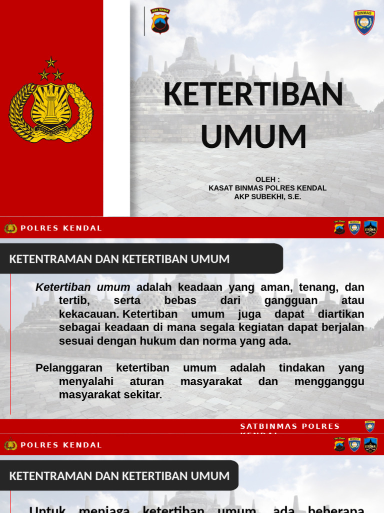 Ketertiban Umum | PDF