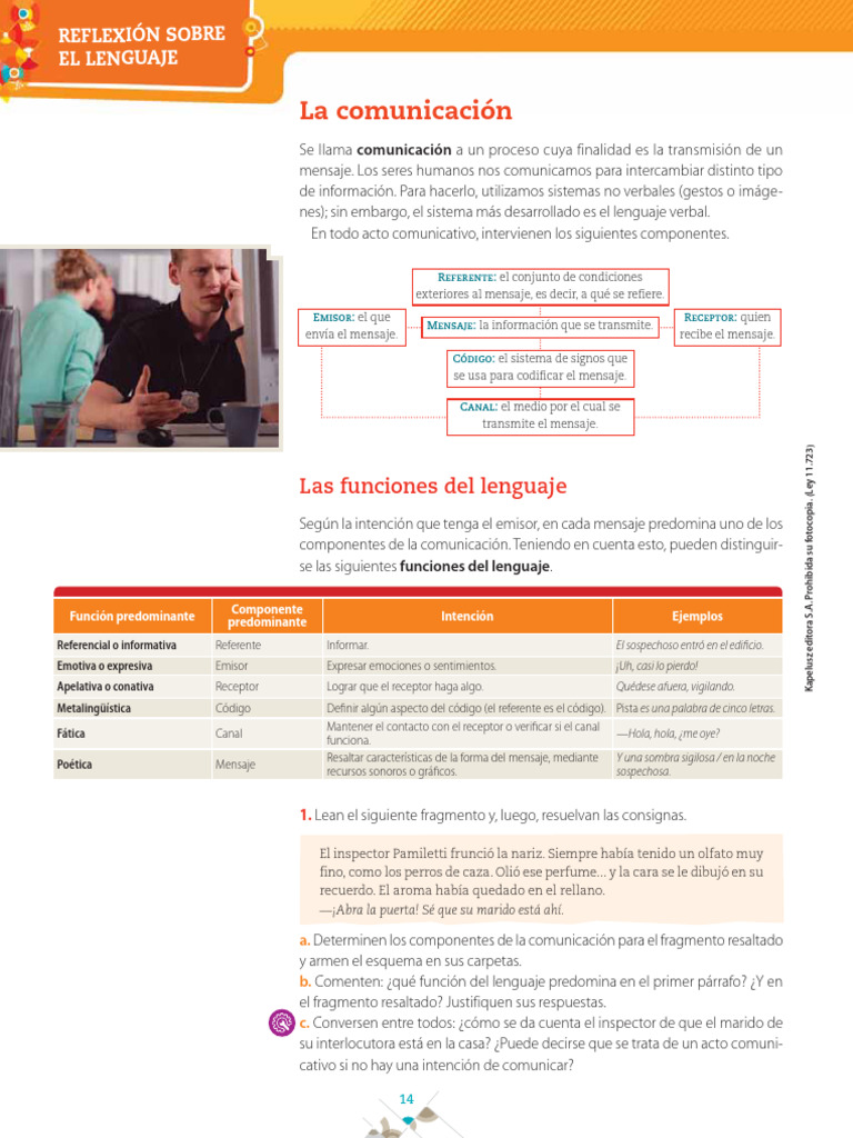 Las Funciones Del Lenguaje | PDF