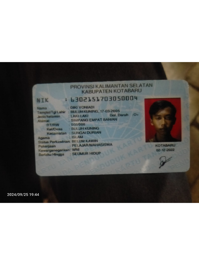 Norek BRI Diki Yoniadi | PDF