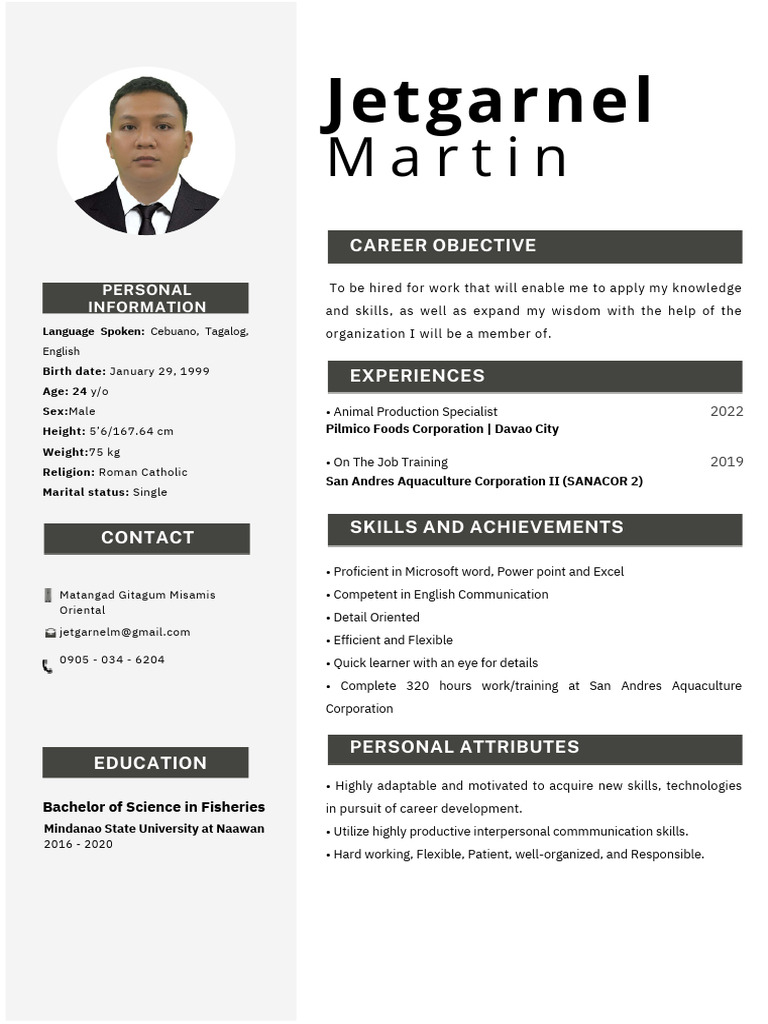 Martin Resume | PDF