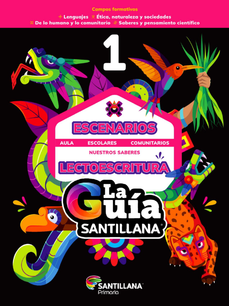 Escenarios 1 Lectoescritura La Guia Santillana 2024-2025 | PDF
