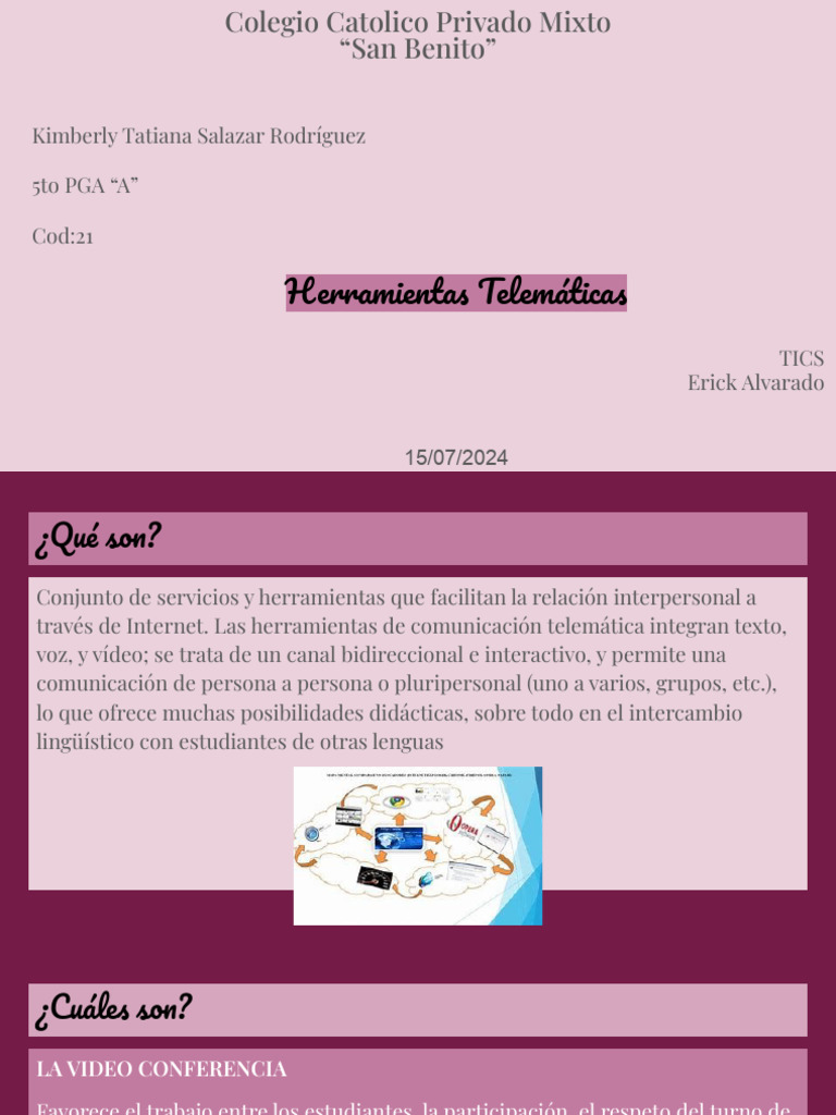 Herramientas Telemáticas | PDF
