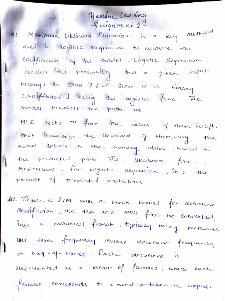 ML Assignment | PDF