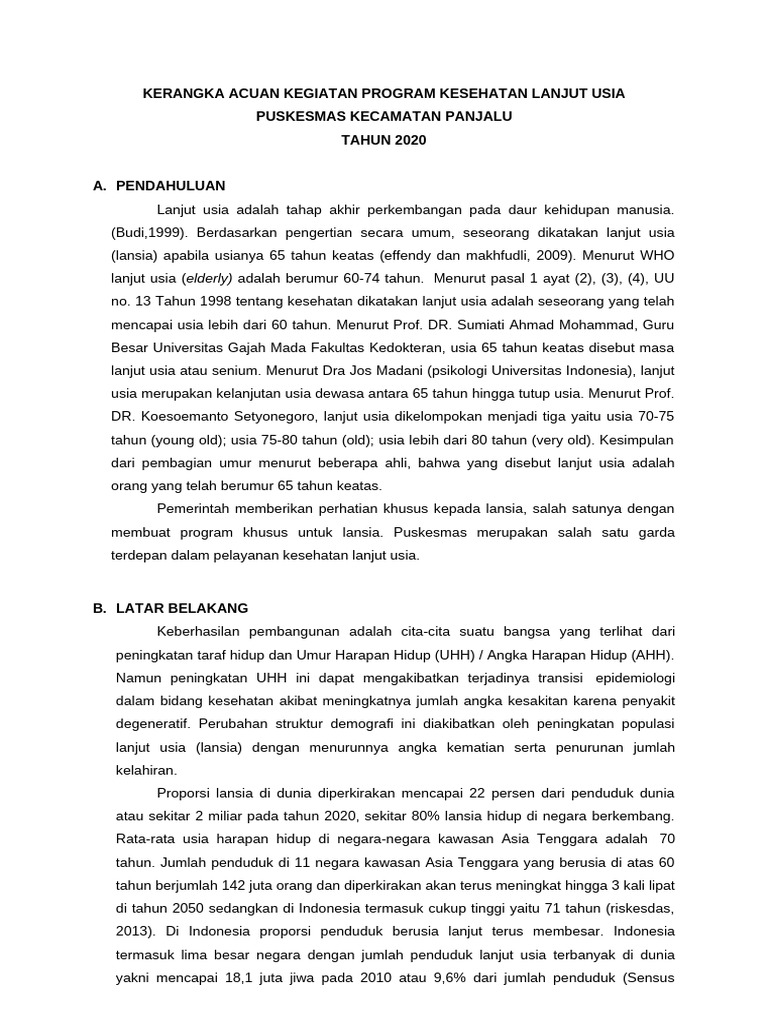 Kak Lansia | PDF