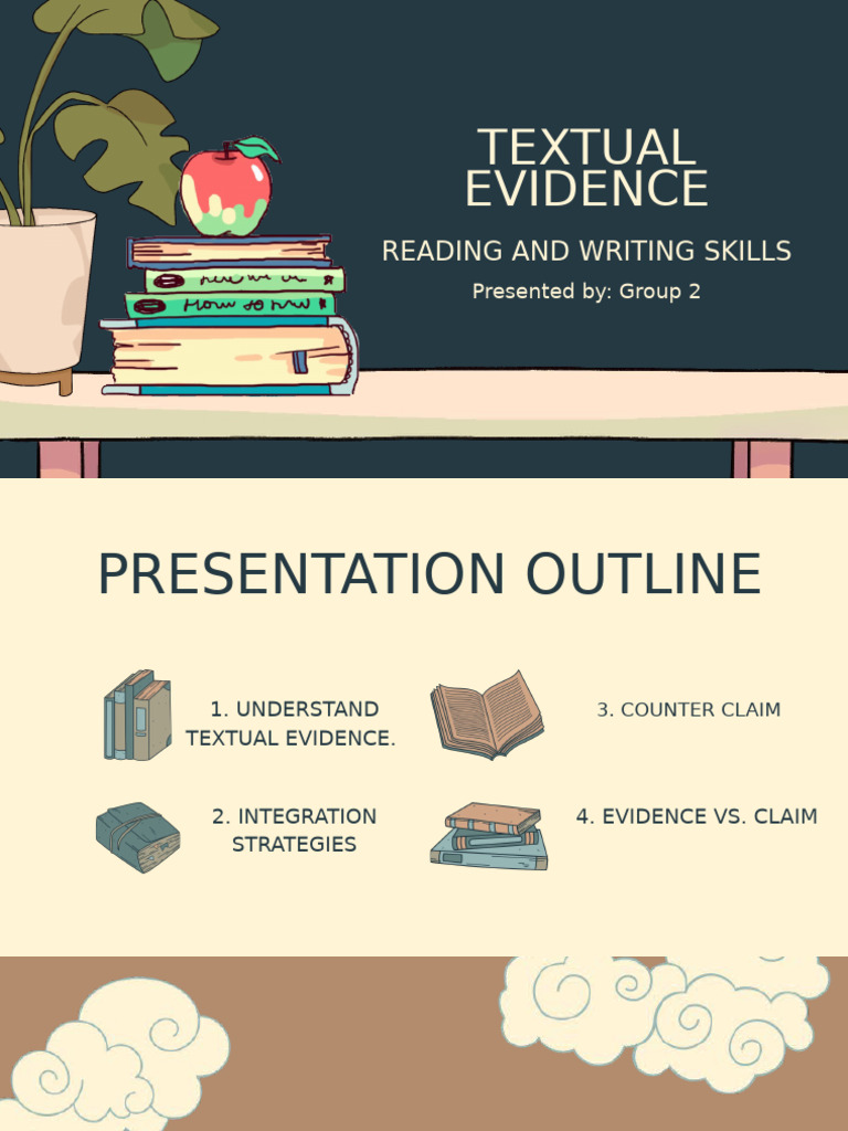 Textual Evidence | PDF