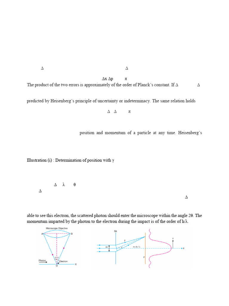 7.uncertainty Principle - CE 22 | PDF