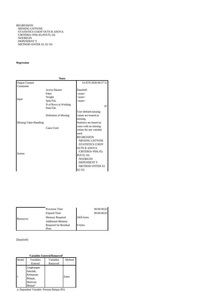 Hasil Data Penelitian | PDF