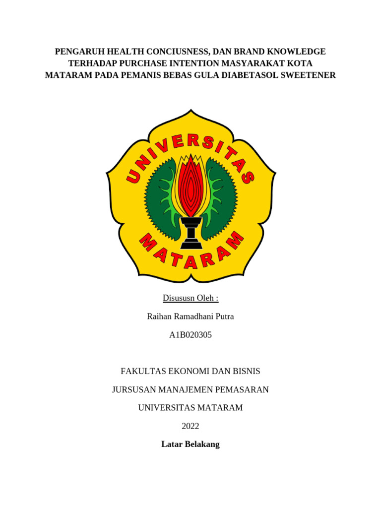 1st Proposal Sempro | PDF