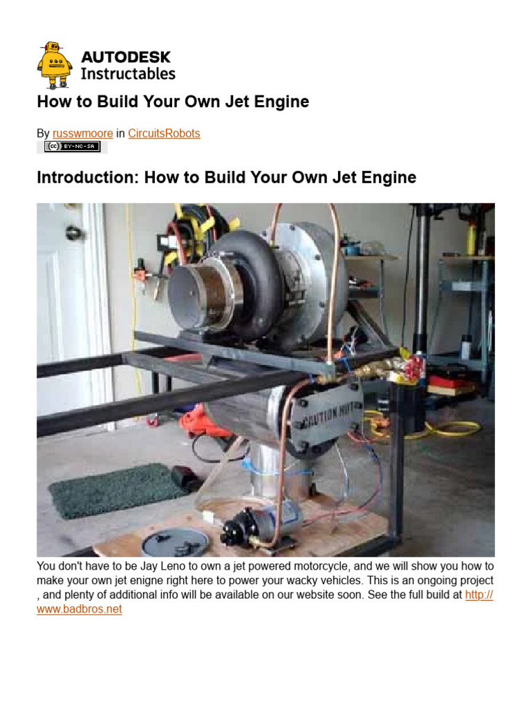 How To Build Your Own Jet Engine - 10 Steps (With Pictures ...