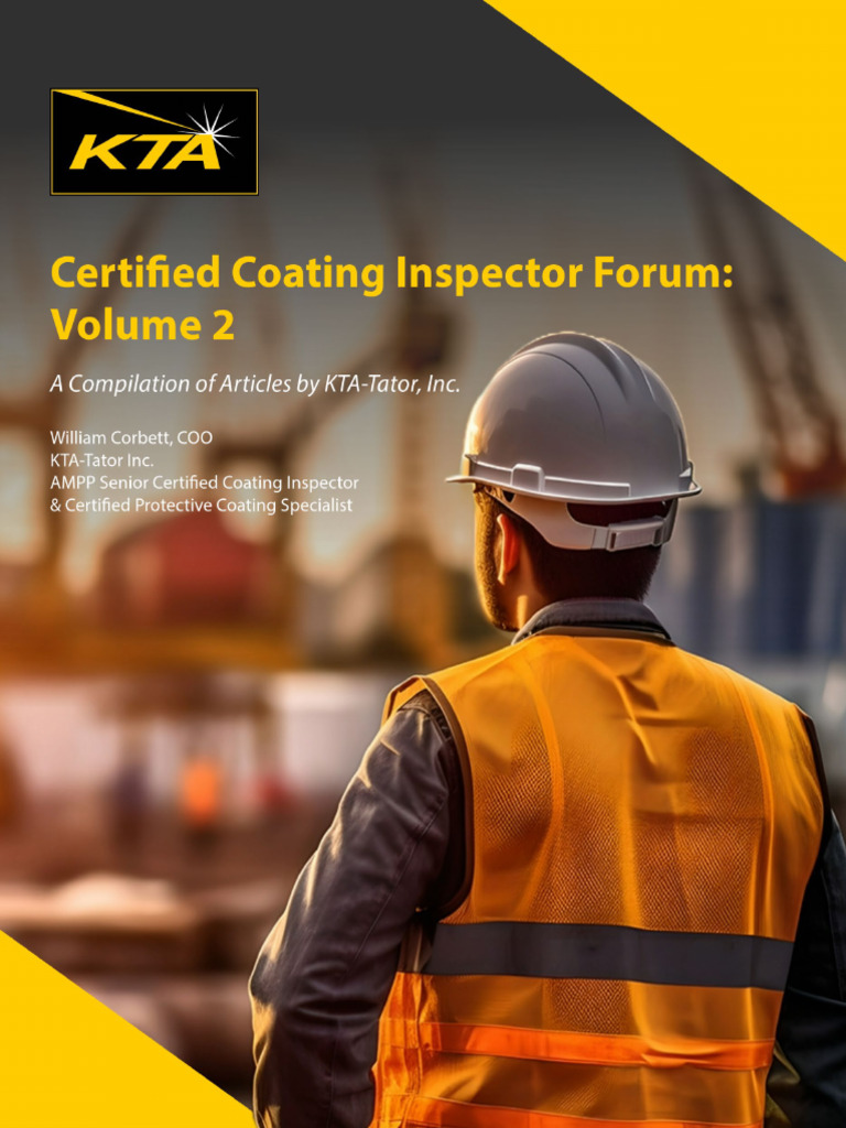 Certified Coating Inspector Forum Vol 2 | PDF