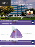 CLASE 03 - Derivadas Parciales - Regla de La Cadena | PDF | Derivado | Ecuación diferencial parcial