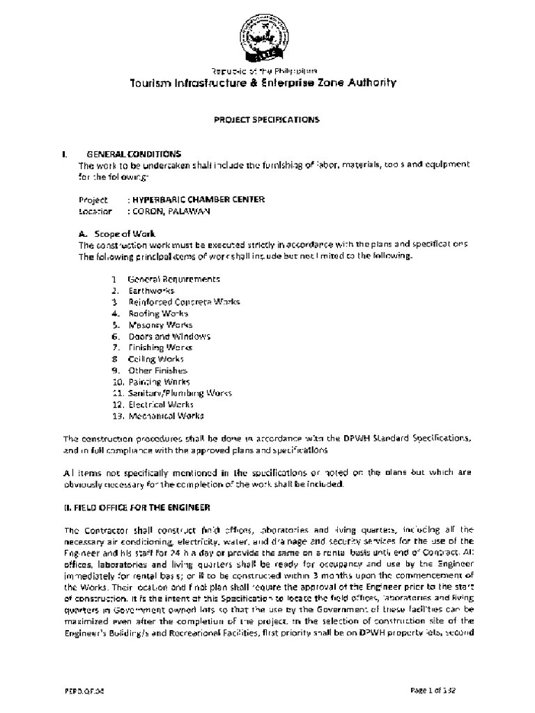Project Specs | PDF
