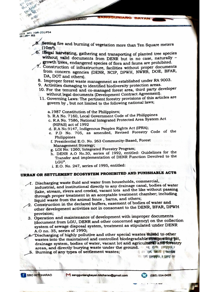 Municipal Ordinance | PDF